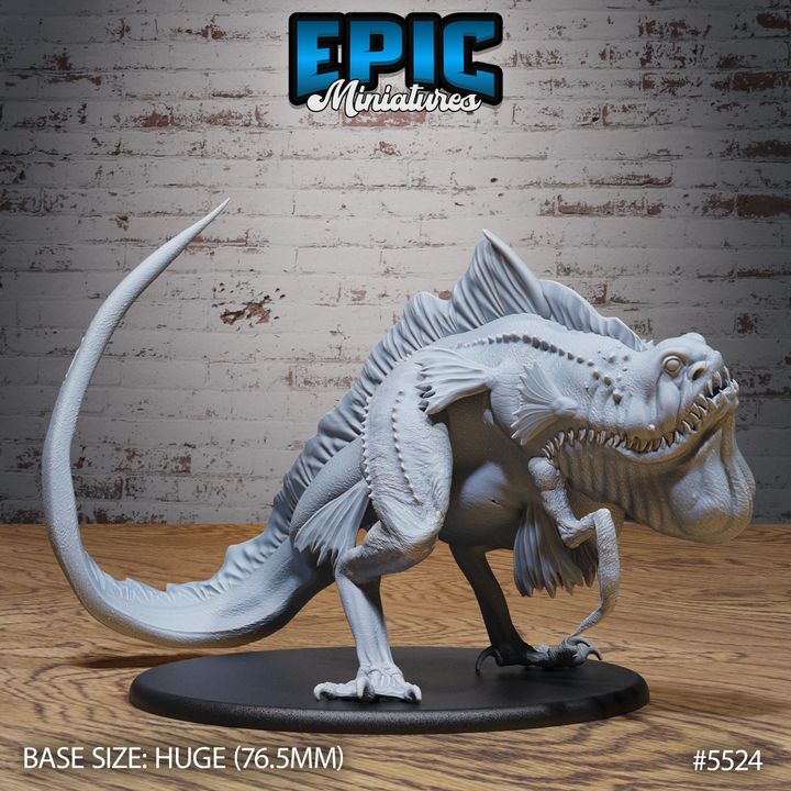 3D Printable Deep Sea Lizard / Sea Water Creature / Ocean Beast ...